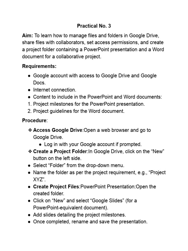 Google Practical 3 | PDF | Career & Growth | Art