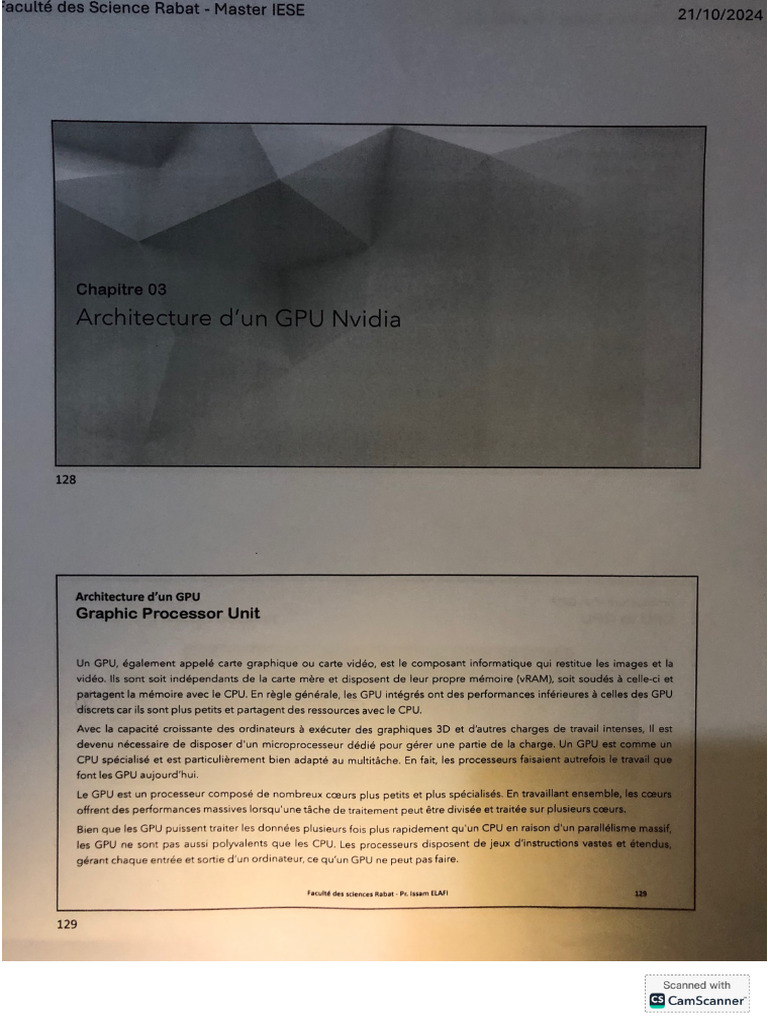 Chap3 Architecture Gpu | PDF