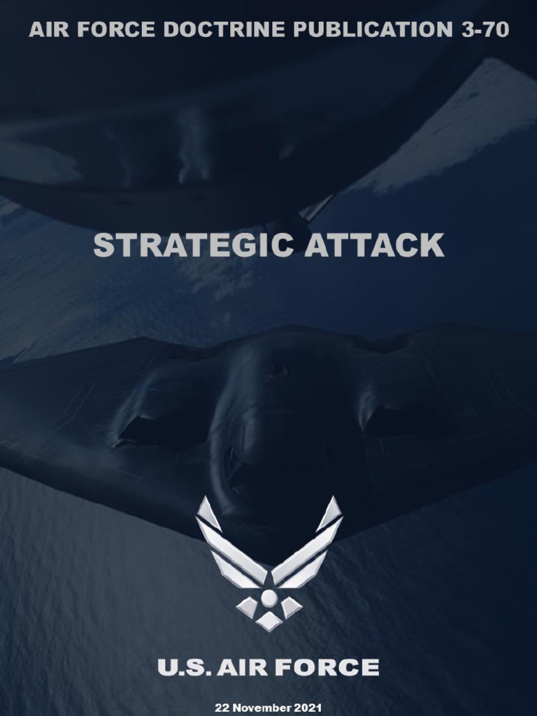 3 70 Afdp Strategic Attack | PDF | System | Military Strategy