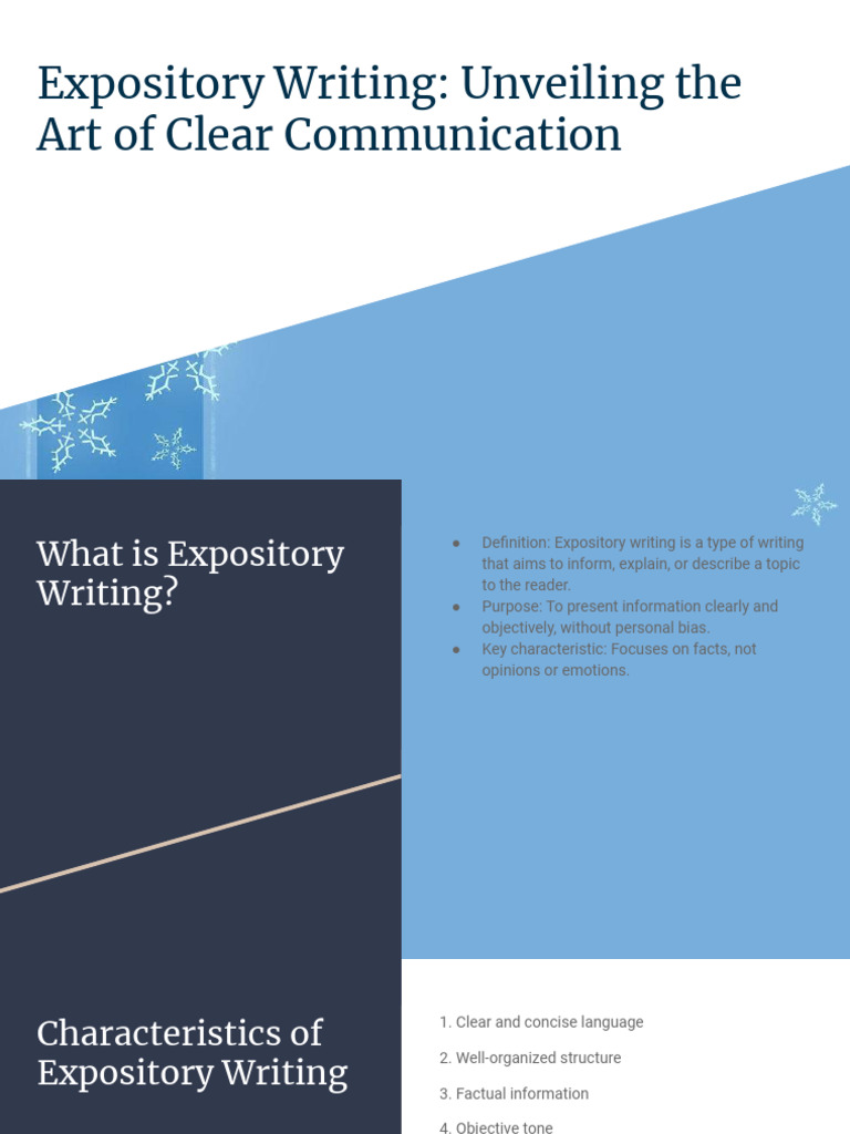 Expository Writing: A Comprehensive Guide | PDF | Essays | Human ...