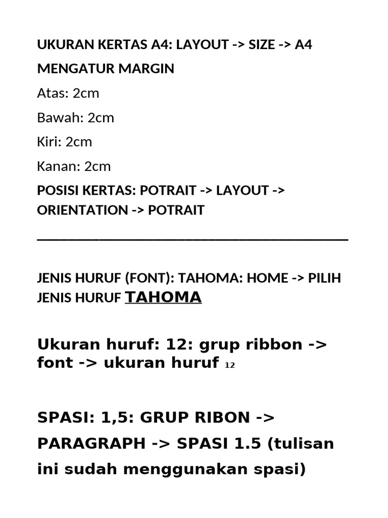 Praktek 2 Mengatur Area Kerja Word - Abiel, Raffa, Zahran | PDF