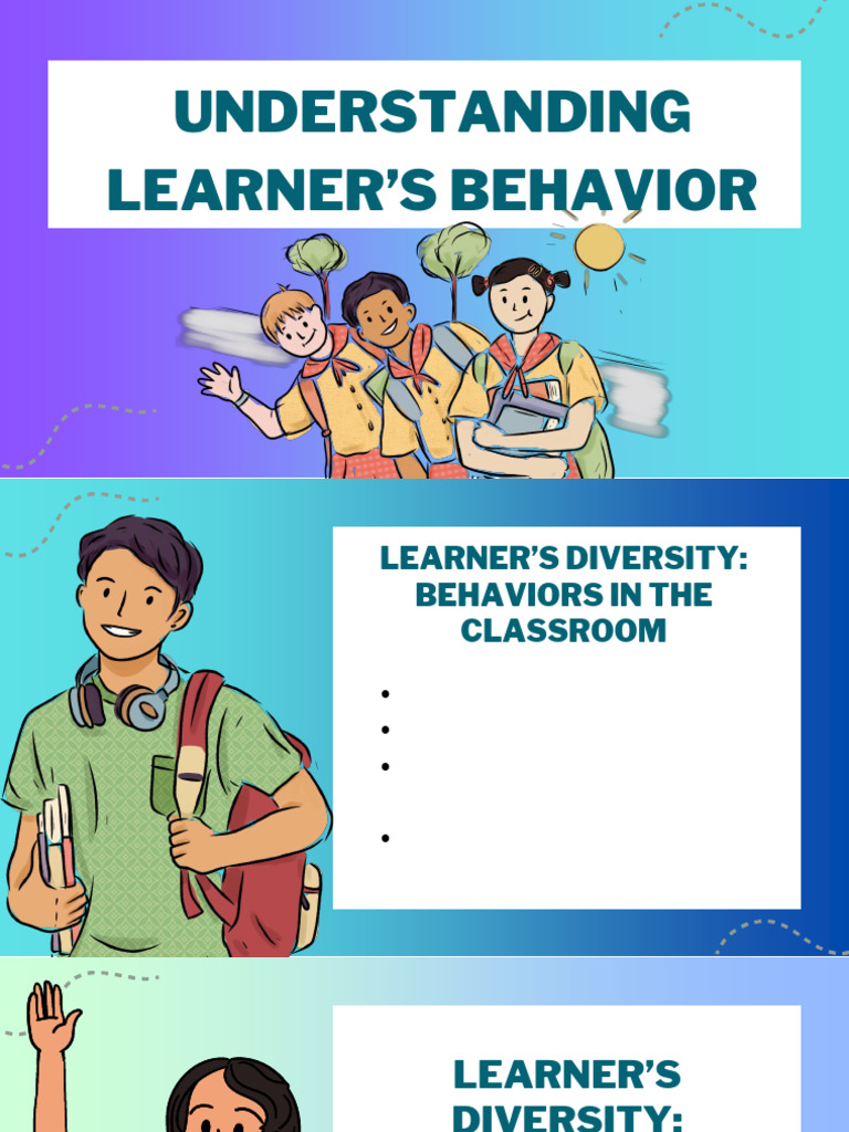 Understanding Learners Behavior Group 1 Report | PDF | Learning ...