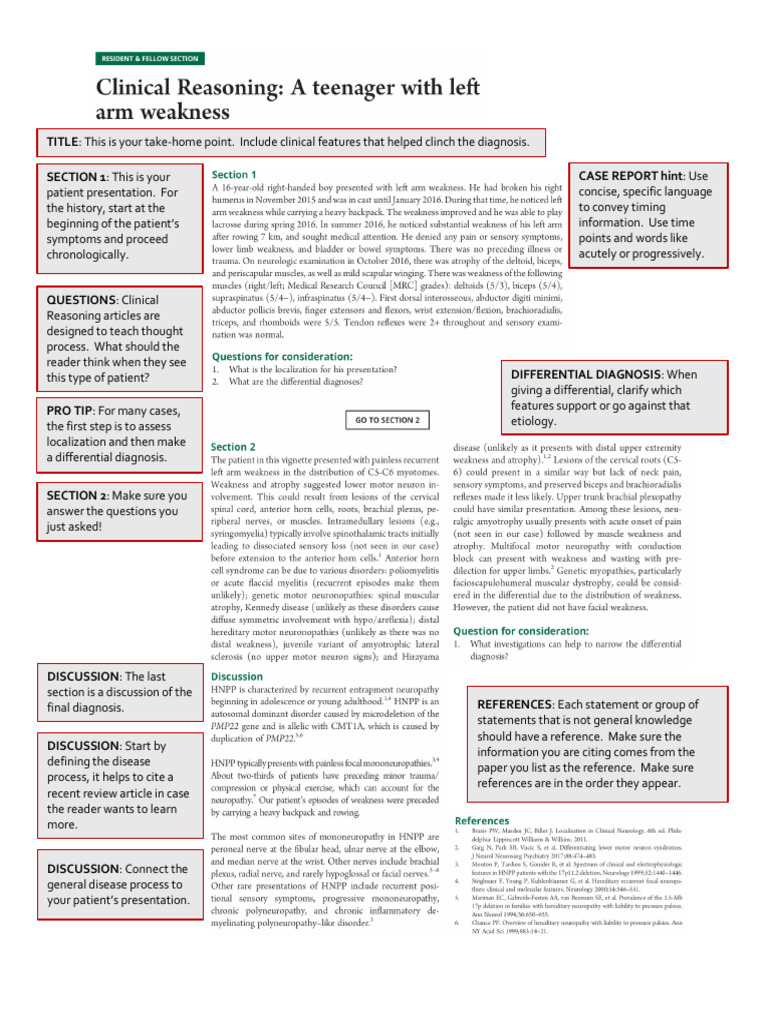 author_guide_Clinical_Reasoning | PDF | Medical Diagnosis | Epidemiology