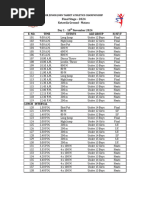 Revised DSO Programme Schedule 2024 | PDF | Sport Of Athletics | Summer ...