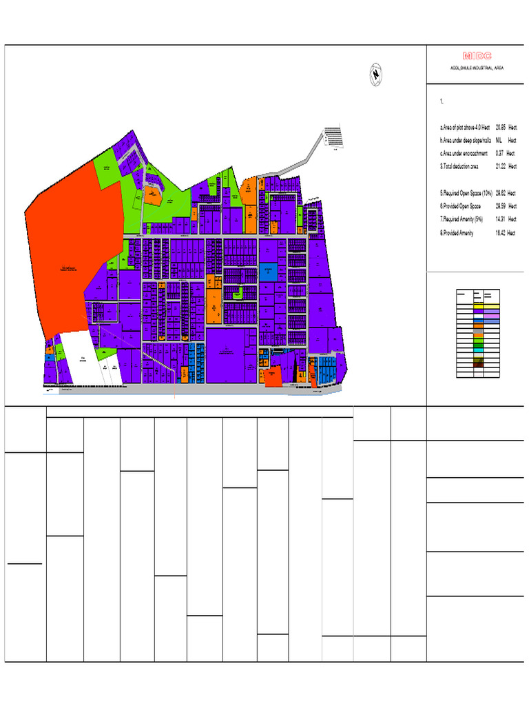MIDC Addl Dhule - Map | PDF