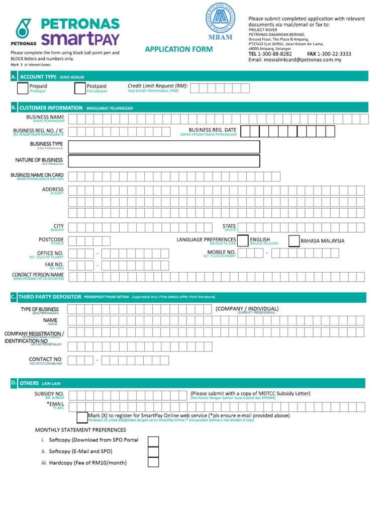 SmartPay KYC Application Form MBAM 2021 | PDF | Private Law | Justice