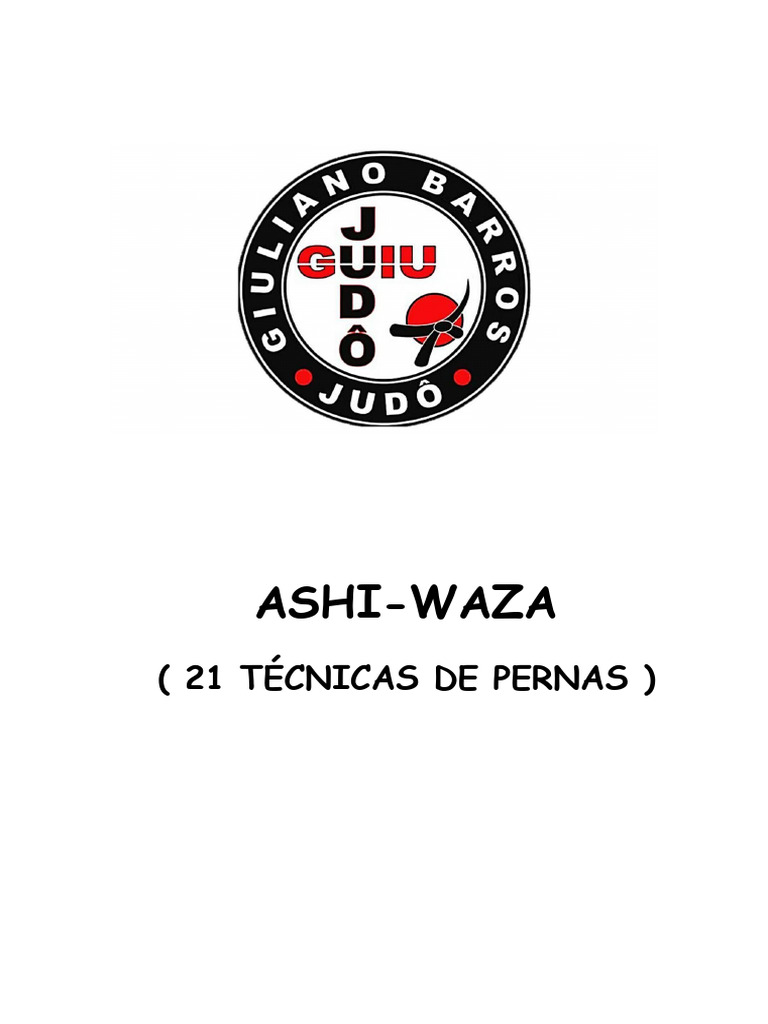 703 - TÉCNICAS DE PERNAS - ASHI-WAZA | PDF