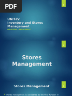 Duties of Store Keeper | PDF