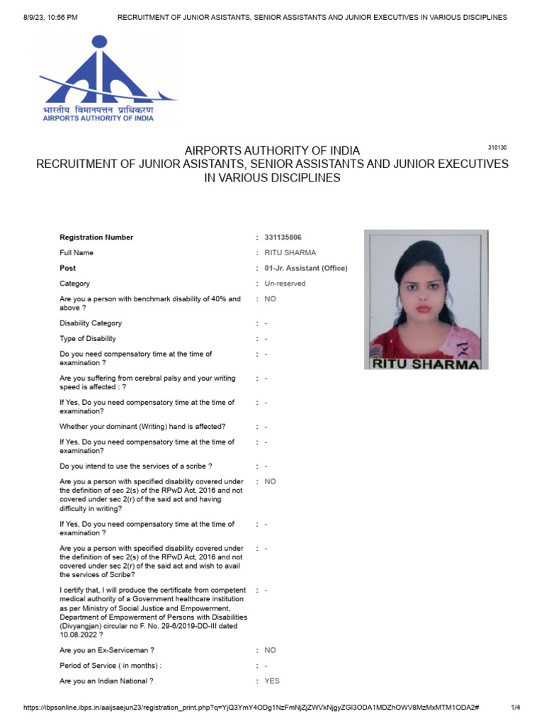 Recruitment of Junior Asistants, Senior Assistants and Junior ...