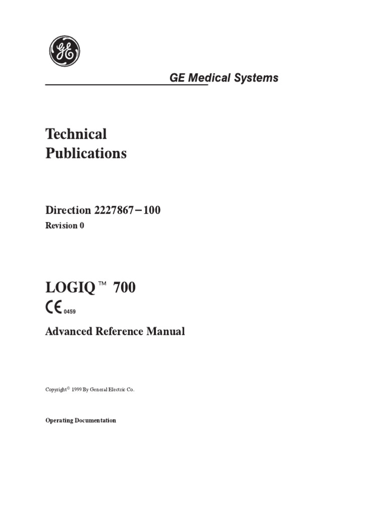 Logiq 700 22278670 | PDF | Medical Device | Router (Computing)