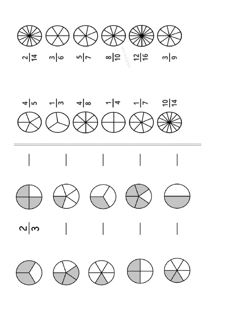 FRACCIONES Segundo Grado | PDF