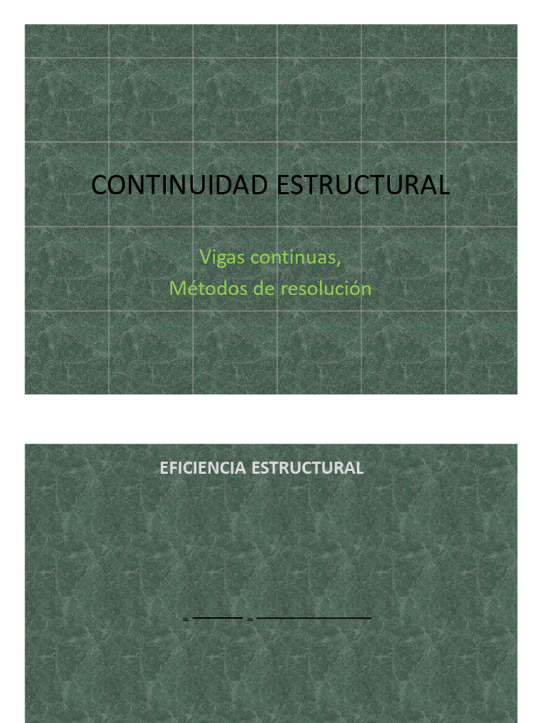 Vigas Continuas 2024 | PDF | Viga (Estructura)