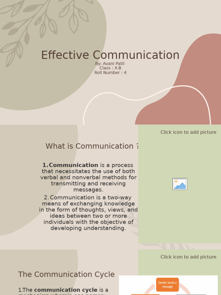 Understanding Effective Communication | PDF | Communication | Code