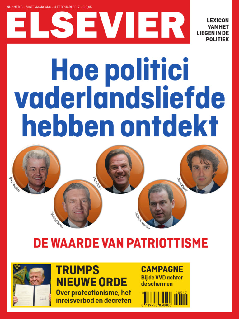 Elsevier Weekblad - Nummer 05 - 4 Februari 2017 (TruePDF OK) | PDF