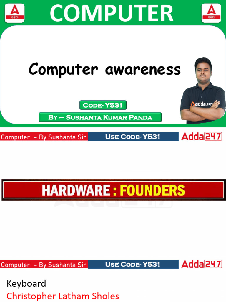 Computer Awareness | PDF | Computing | Computer Science