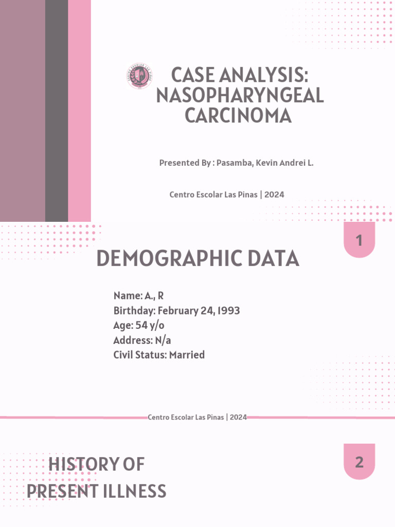 Pasamba Case Study PPT AHMC | PDF | Infection | Health Sciences