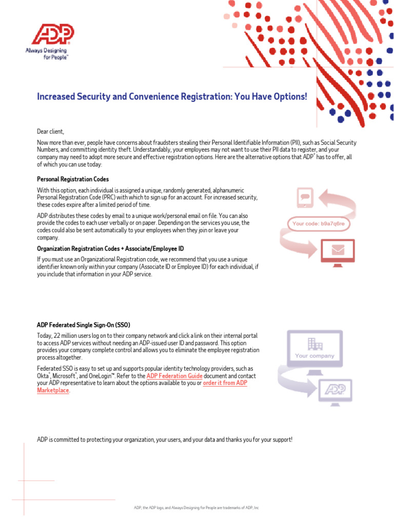 ADP Registration Best Practices | PDF | Trademark | Employment
