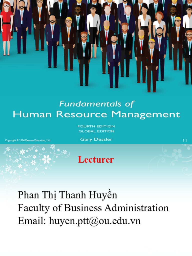 Chap 1 HR Introduction | PDF | Employment | Human Resource Management Chap 1 HR Introduction | PDF | Employment | Human Resource Management