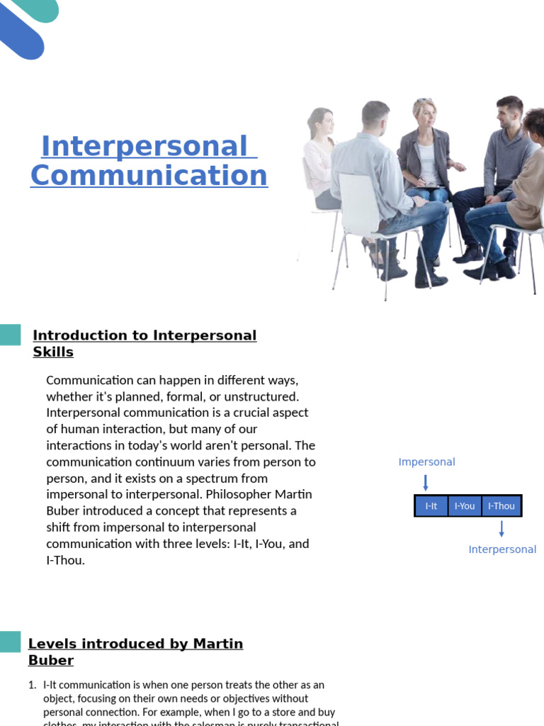 Interpersonal Communication Presentation Slide (Autosaved) | PDF ...