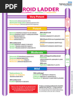 GM Steroid Ladder | PDF | Topical Medication | Corticosteroid