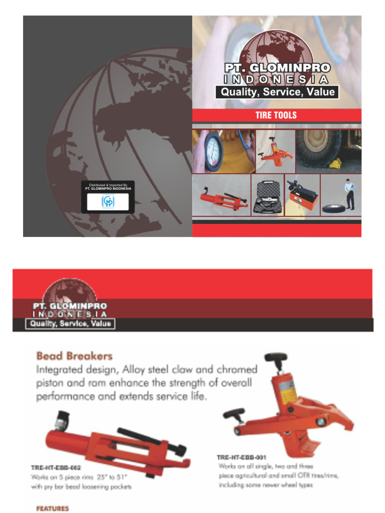Mining Tire Inspection Tools Catalog | PDF | Tire | Polyurethane