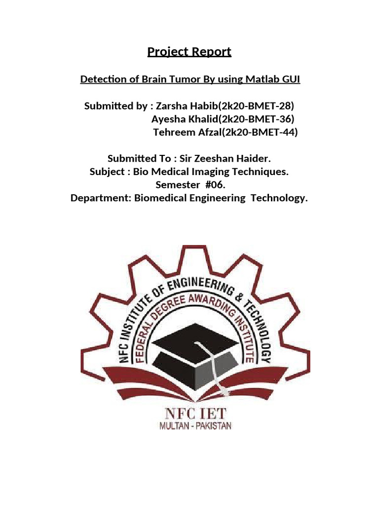 Project Report of Imaging 1 | PDF | Command Line Interface | Matlab