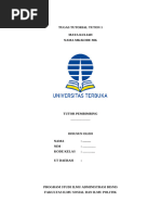 Contoh Cover Tugas TUTON | PDF