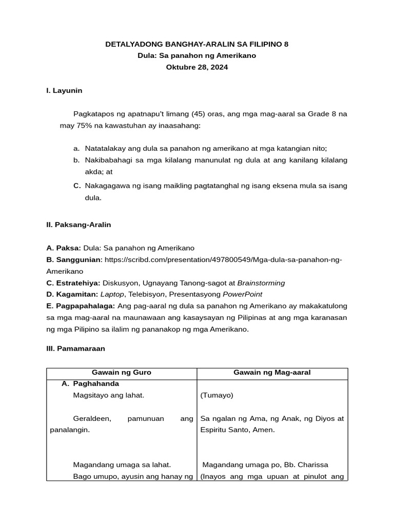 FINAL Lesson Plan | PDF