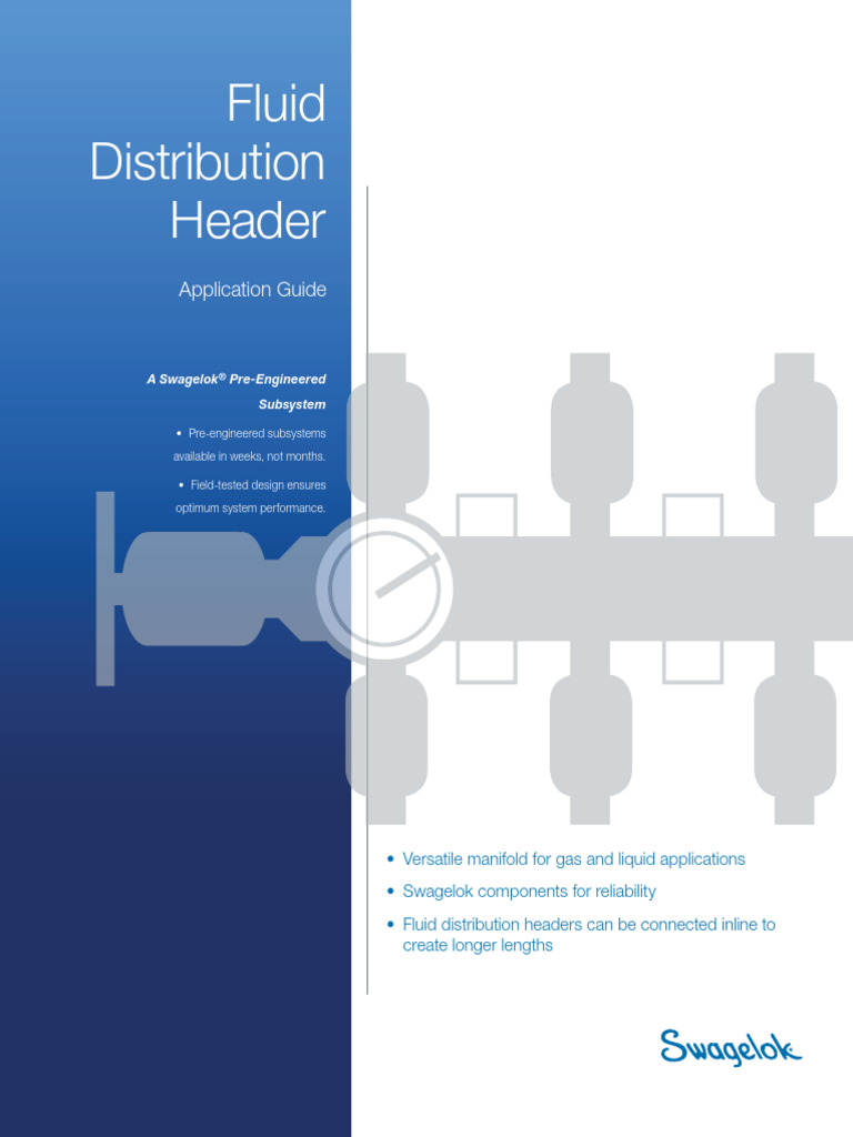Fluid Distribution Header 16 BLZ | PDF | Valve | Pipe (Fluid Conveyance)