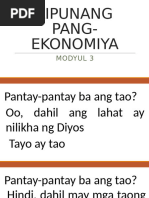 Lipunang Pang Ekonomiya PPT REPORTING GRADE 9 | PDF