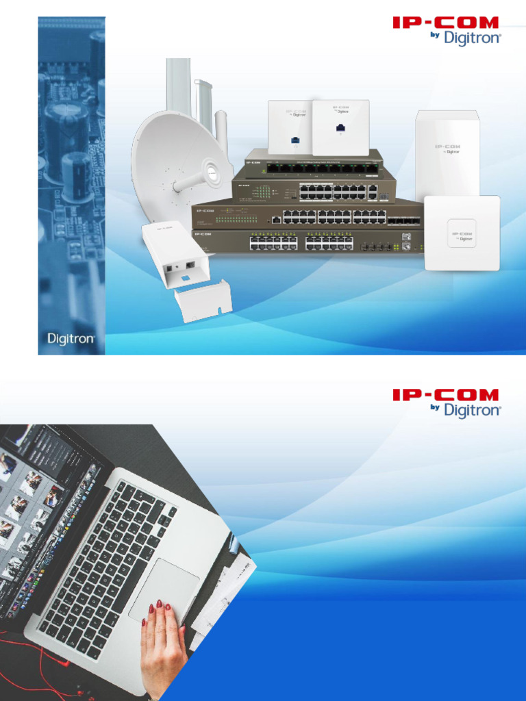 Catalogo Ip-Com by Digitron New | PDF | Telecommunications | Computer Networking