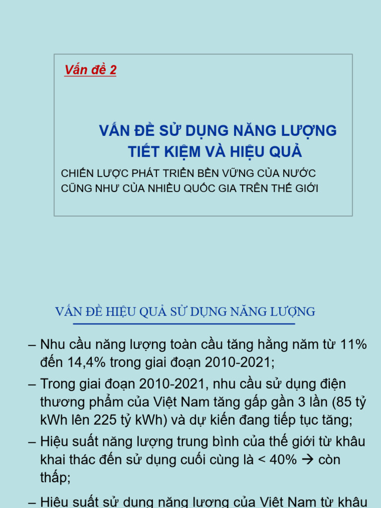 1-Bai 1-Gioi Thieu Ve Su Dung Nang Luong Va DSM-gui SV | PDF