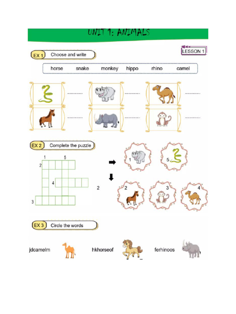 Unit 1 - Lesson 1 | PDF