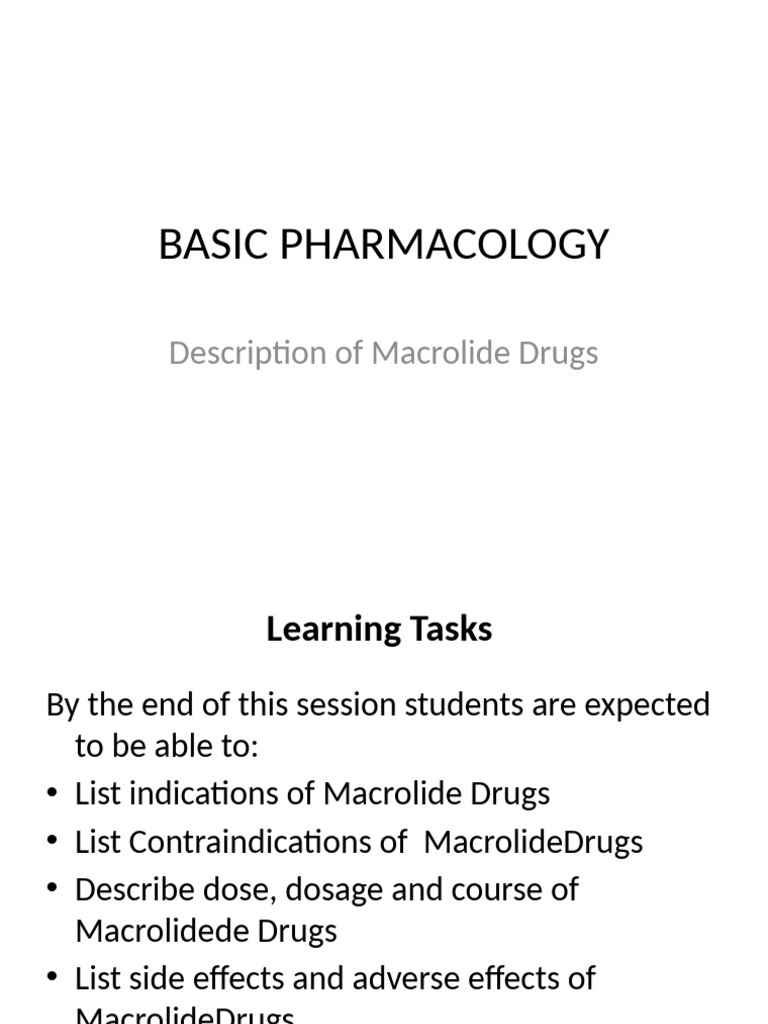 Basic Pharmacology 24 | PDF | Drugs | Medical Specialties
