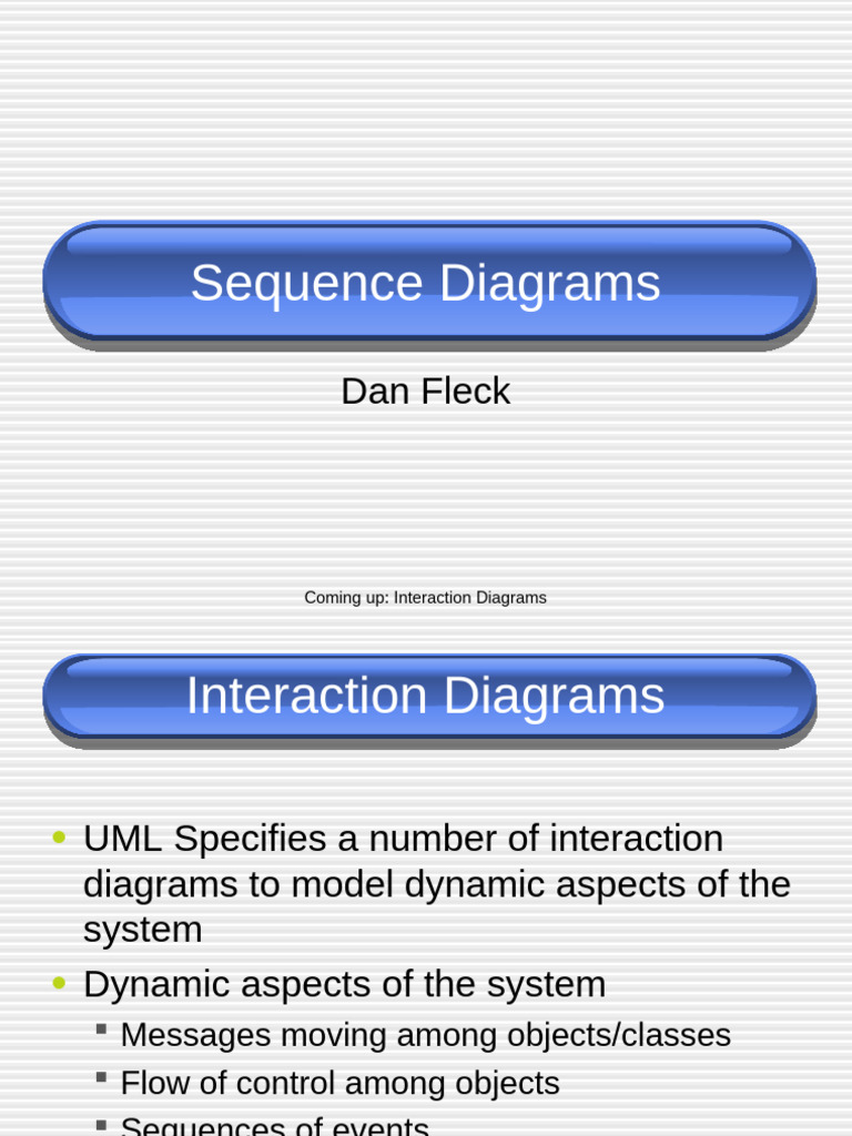 Sequence Diagrams | PDF | Unified Modeling Language | Computer Science