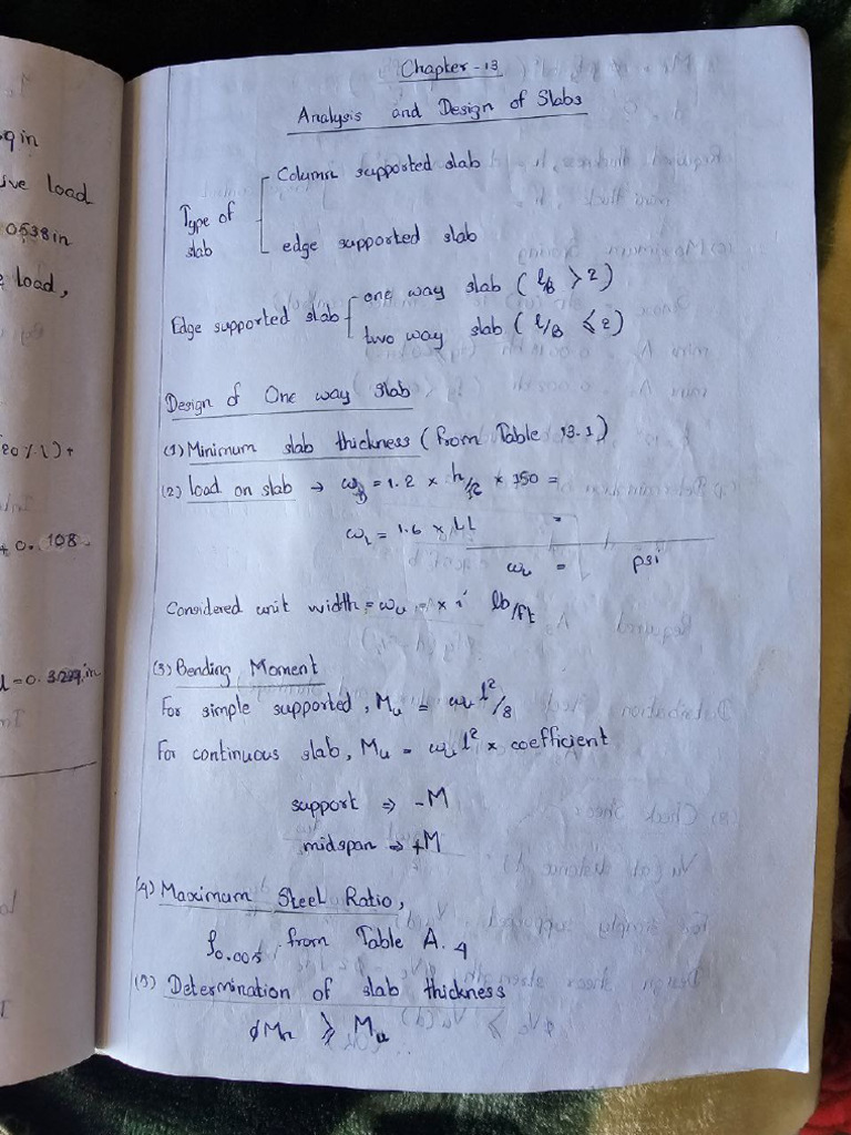 Slab Calculations | PDF