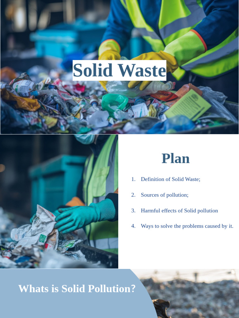 Project Solid Waste | PDF | Waste | Municipal Solid Waste