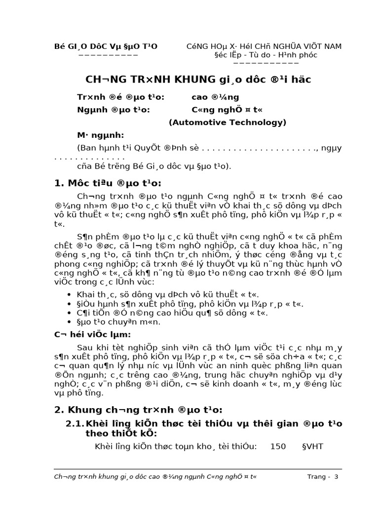 CTRINH KHUNG oto-nghia | PDF