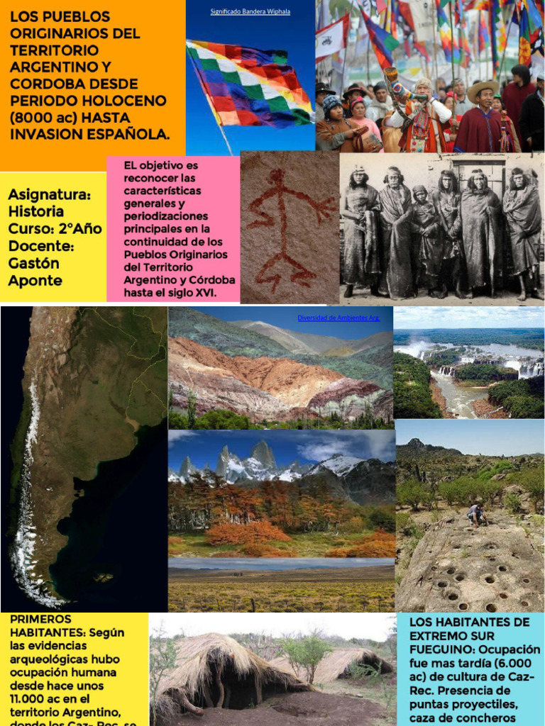 PUEBLOS ORIGINARIOS PREHISPANICOS ARGENTINA | PDF