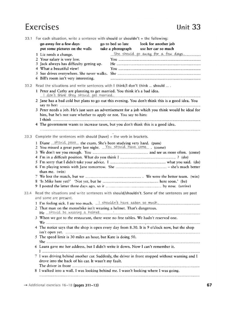 Past Modals 2 | PDF
