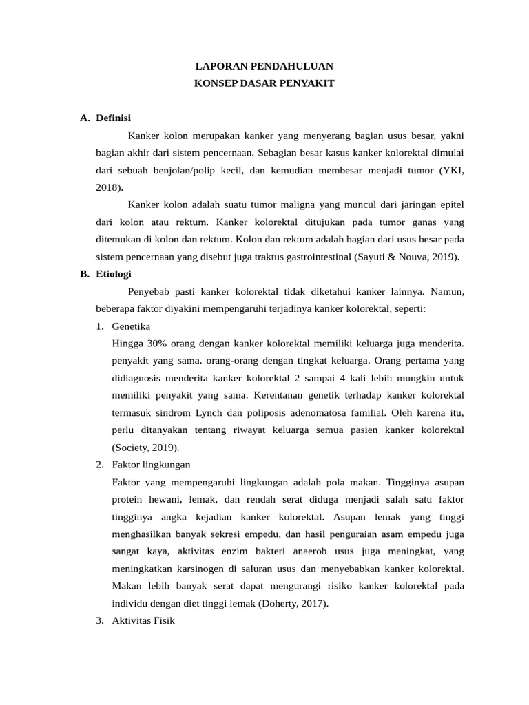 Panduan Kanker Kolon | PDF | Kesehatan Holistik