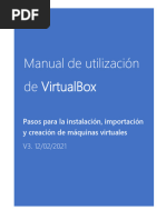 Manual 3 Ejemplo de Instalación de VirtualBox Pandora | PDF | Arranque | Tecnología de sistema ...