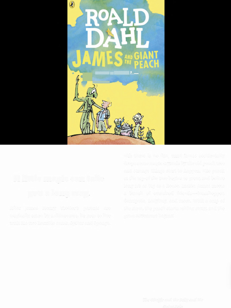 James and The Giant Peach | PDF