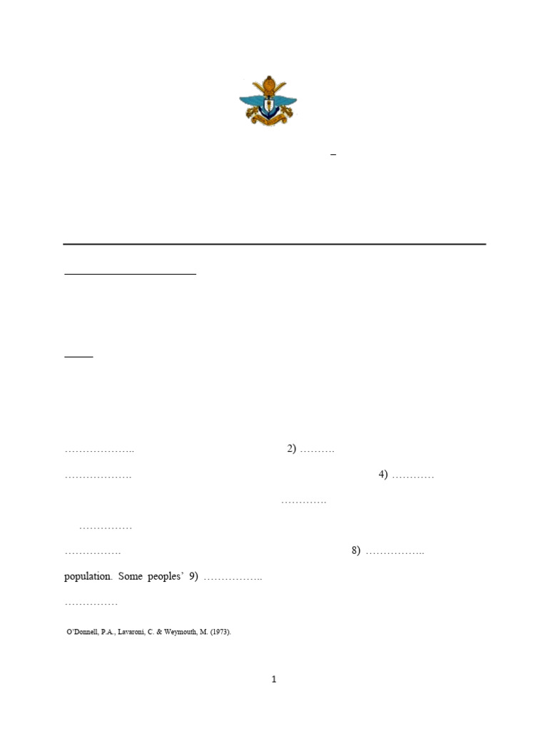 English Model Paper for KDU Intake 42 | PDF | Asthma | Quantitative ...