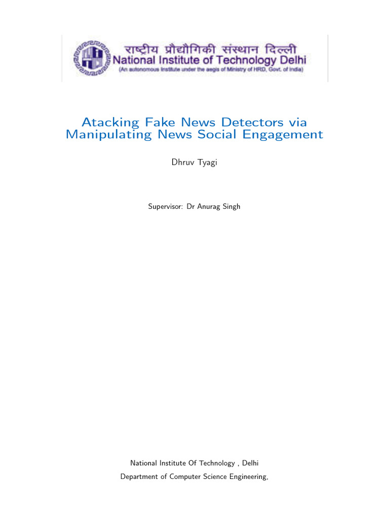 Major Project Report | PDF | Artificial Intelligence | Intelligence (AI ...