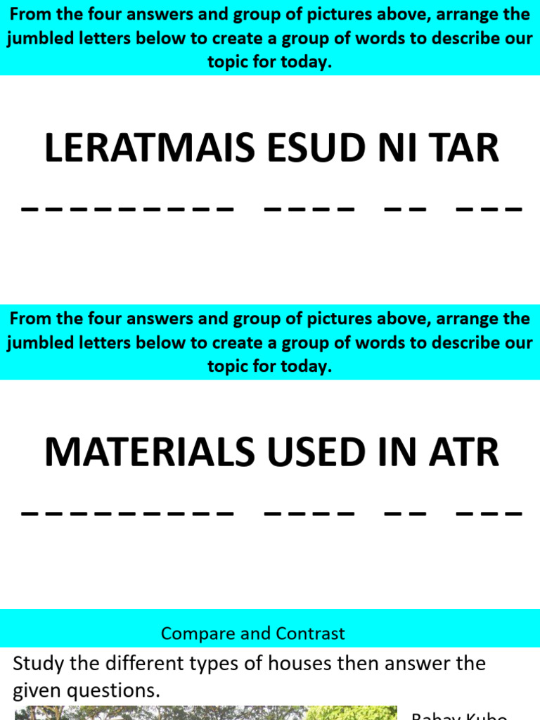 CPAR q2 Week3 Local Materials Used in Creating Art | PDF