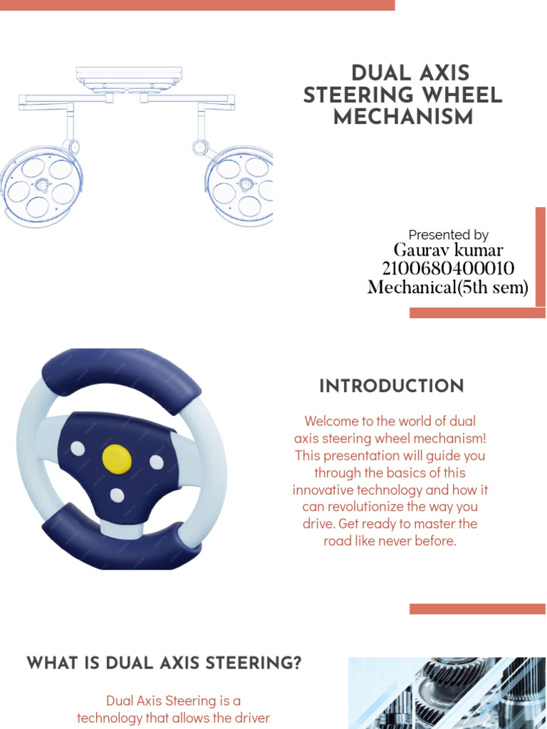 dual axis ppt png | PDF | Steering | Vehicles