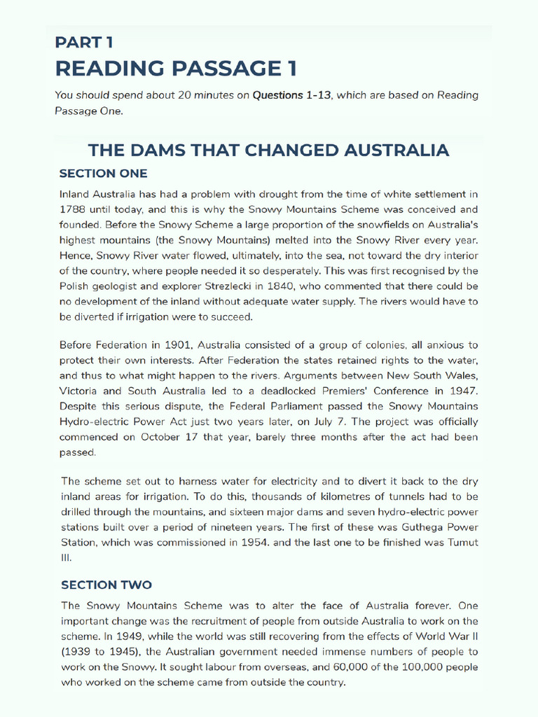 Reading Ielts T T NG H P | PDF