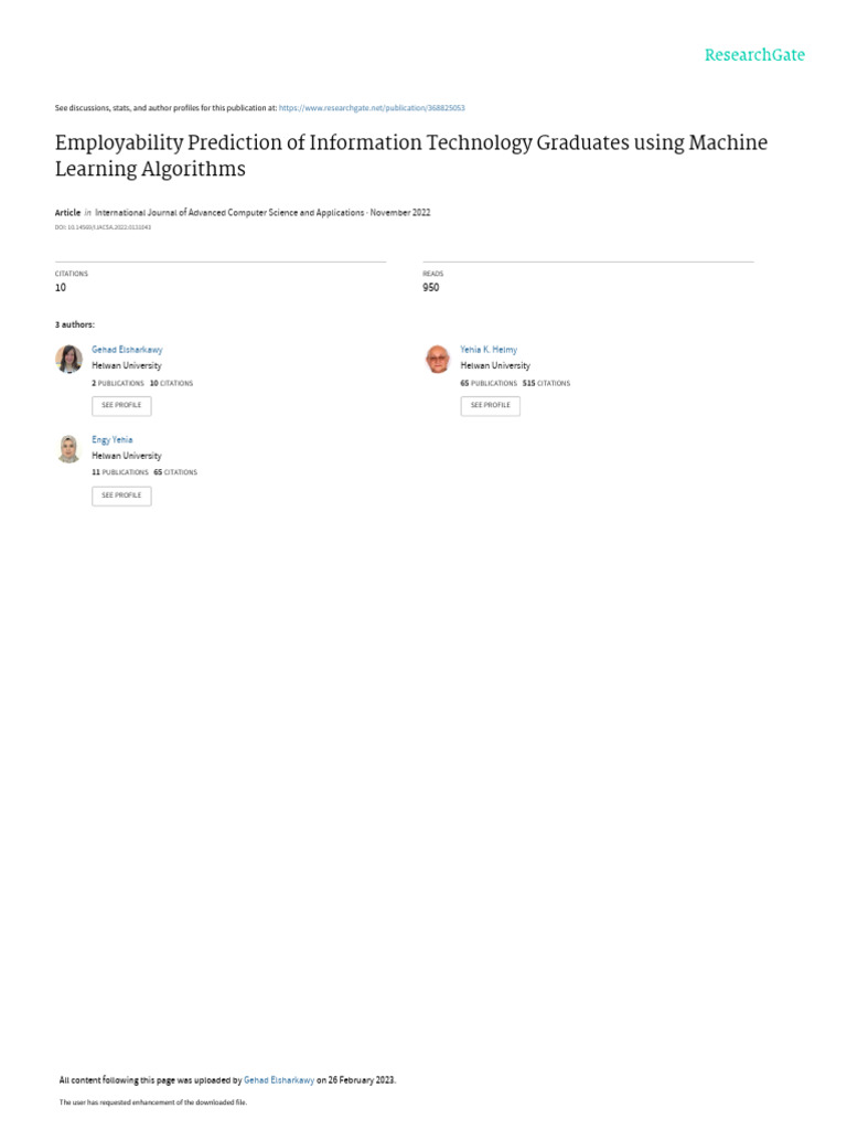 Paper 43-Employability Prediction of Information Technology Graduates ...