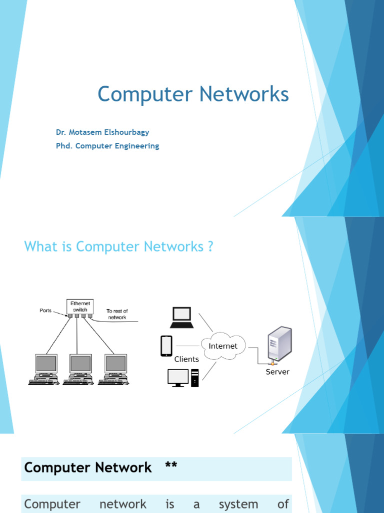 1 2 Lecture 1 Computer Networks Introduction Pdf Computer Network